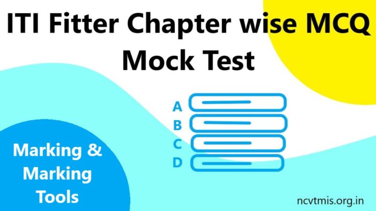 Marking & Marking Tools MCQ - NCVT MIS